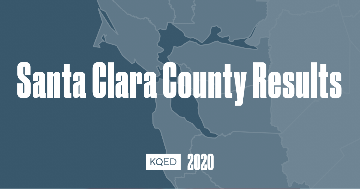Election 2020 Santa Clara County Election Results Kqed