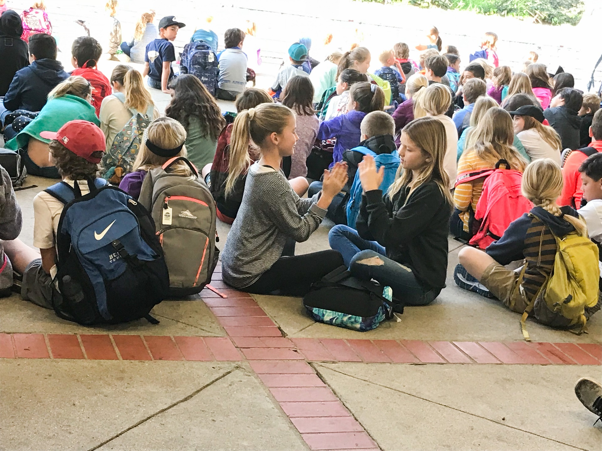 College Campus Welcomes Evacuated Montecito Elementary Students | KQED