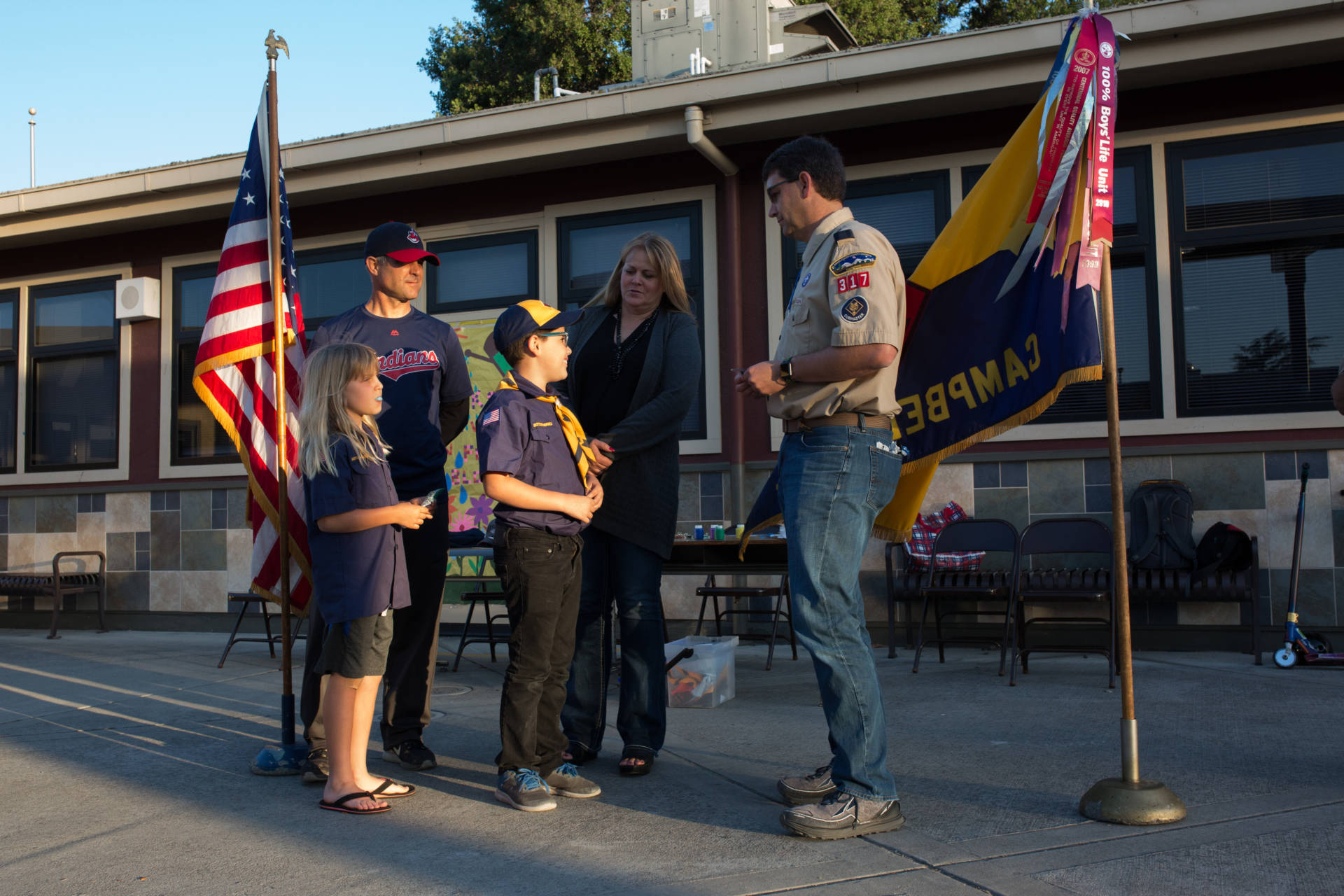 PHOTOS: First Bay Area Girls Join the Cub Scout Ranks | KQED