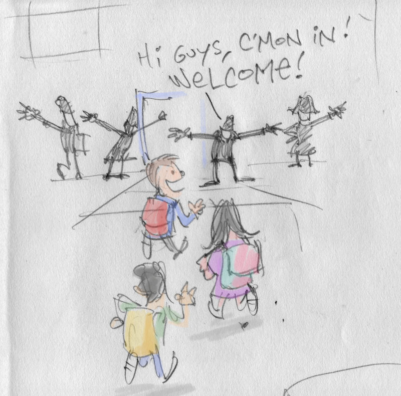 The Second First Day: A Cartoon Sketchbook | KQED