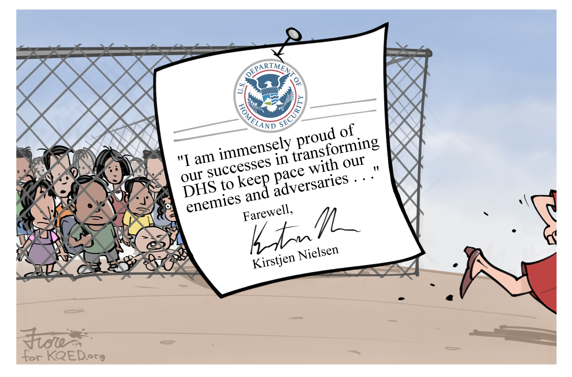 A Collection of Family Separation Cartoons on Fred Korematsu Day | KQED