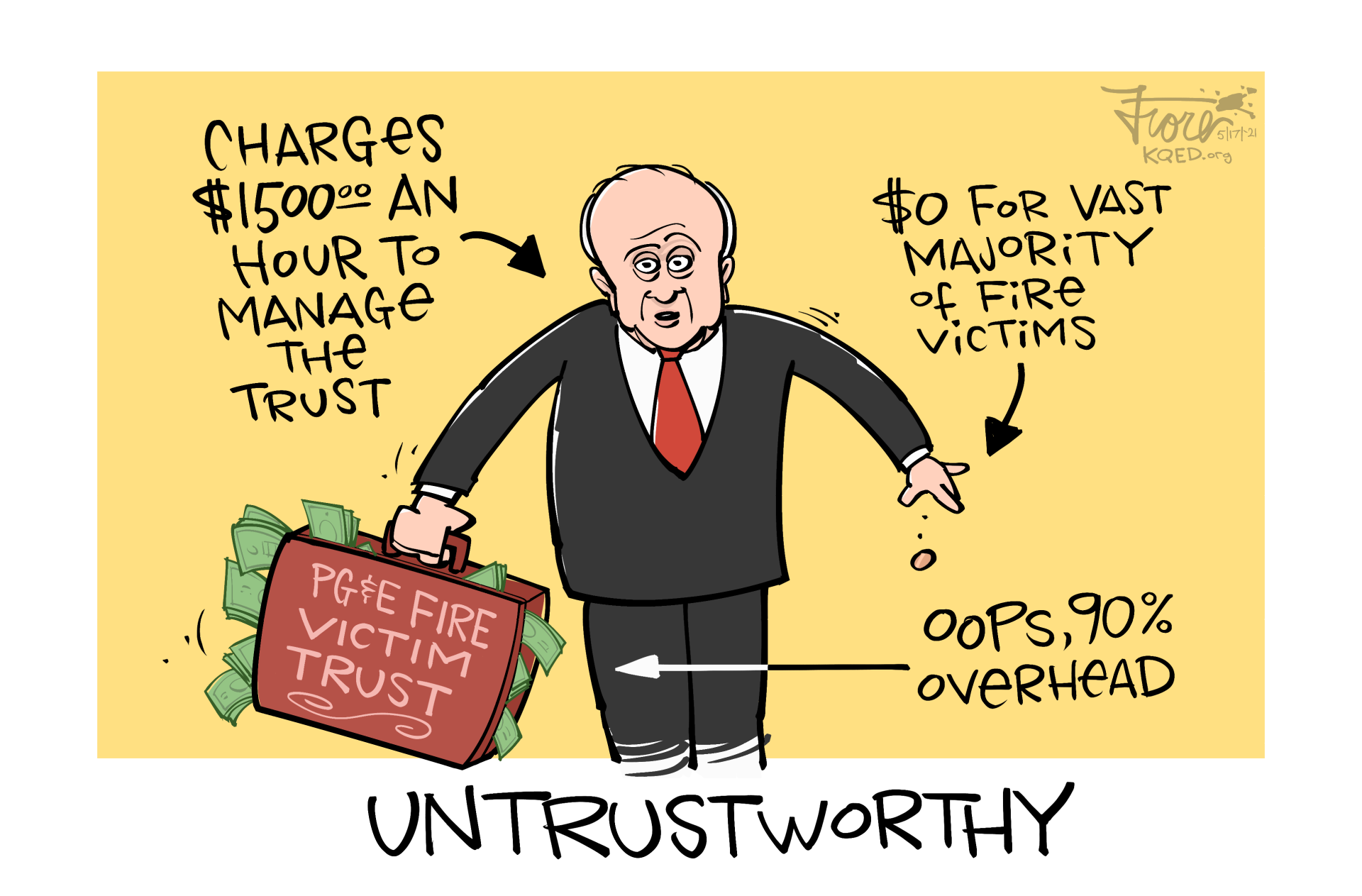 Under Fire, Overpaid | KQED