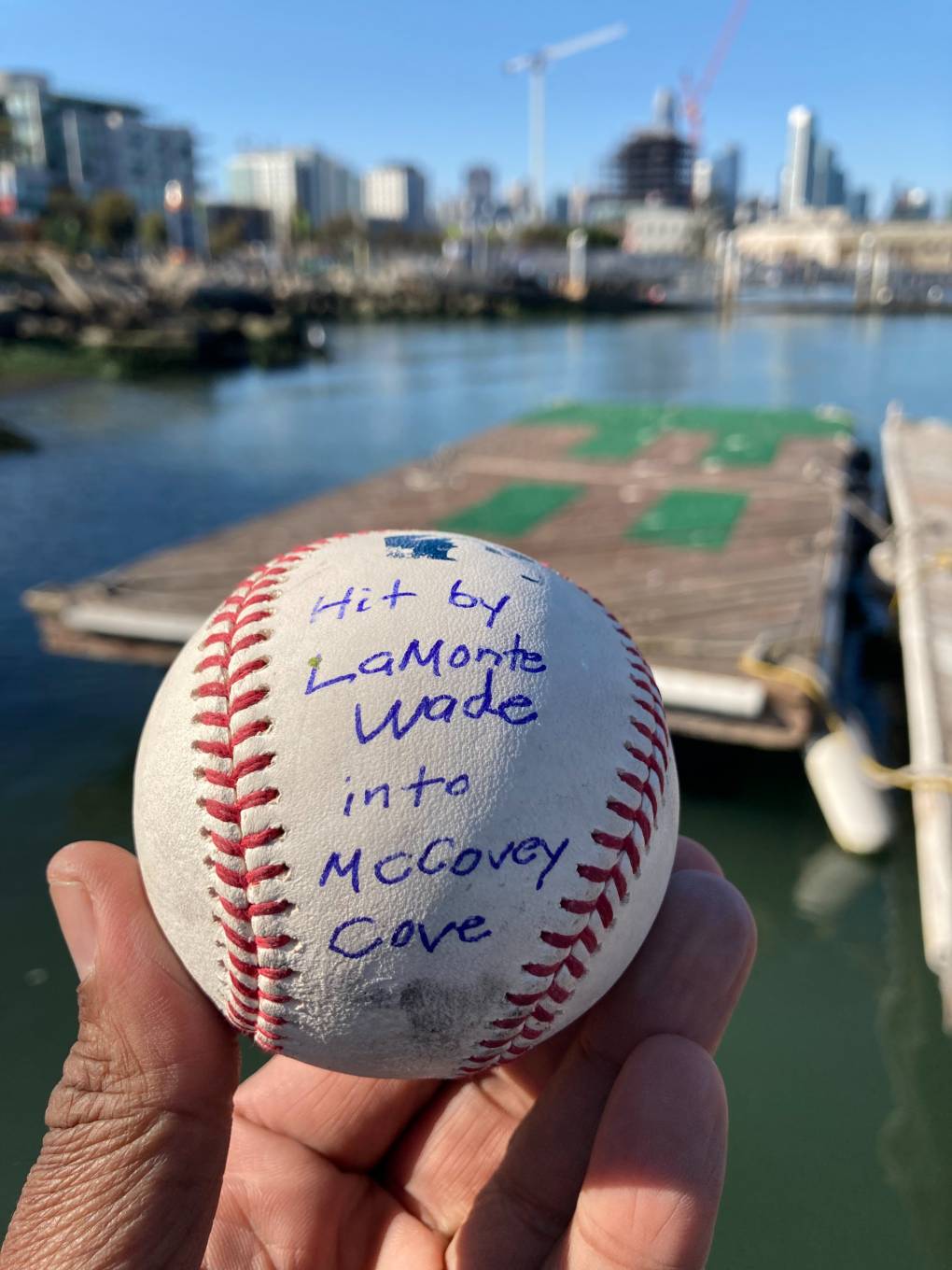 As Giants and Dodgers Face Off, a Superfan Takes to McCovey Cove in ...