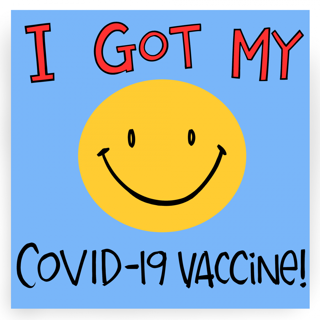 Hey, Kids, Your 'I Got Vaccinated' Stickers Are Here! | KQED