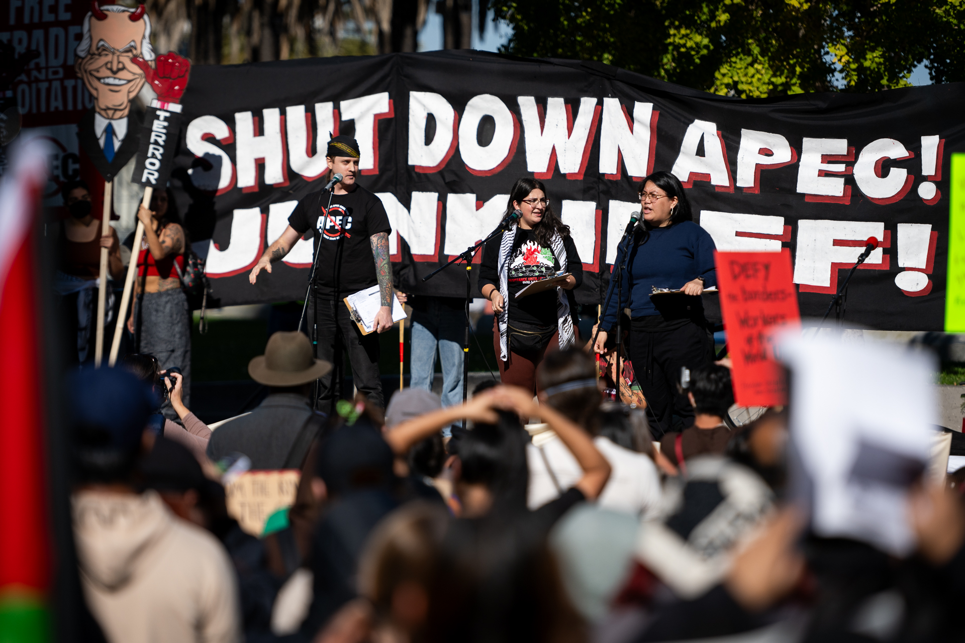 As APEC Kicks Off, Protesters Are Descending on San Francisco. Here’s ...