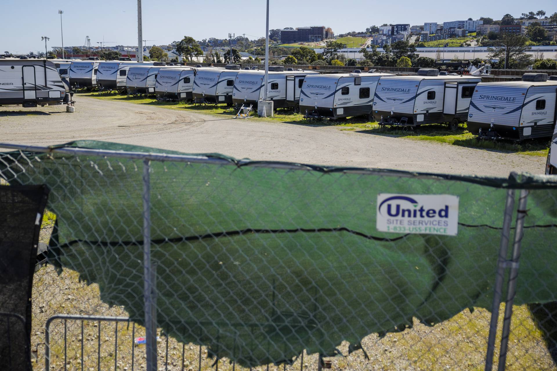 San Francisco May Offload Its Pandemic Emergency Housing Trailers to Oakland | KQED