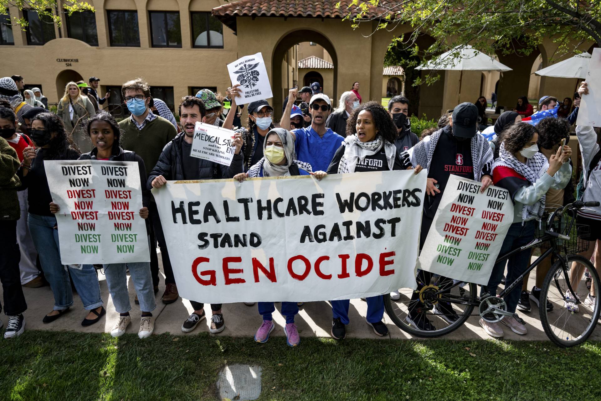 Photos: Campus Protests Grow Across Bay Area | KQED