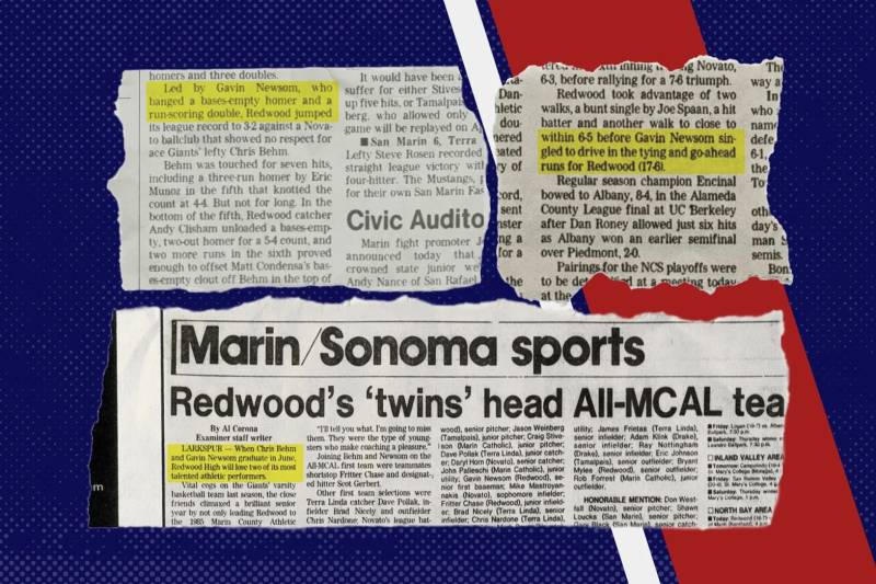 Gavin Newsom Says Baseball Saved Him. But the Legend of His Career ...