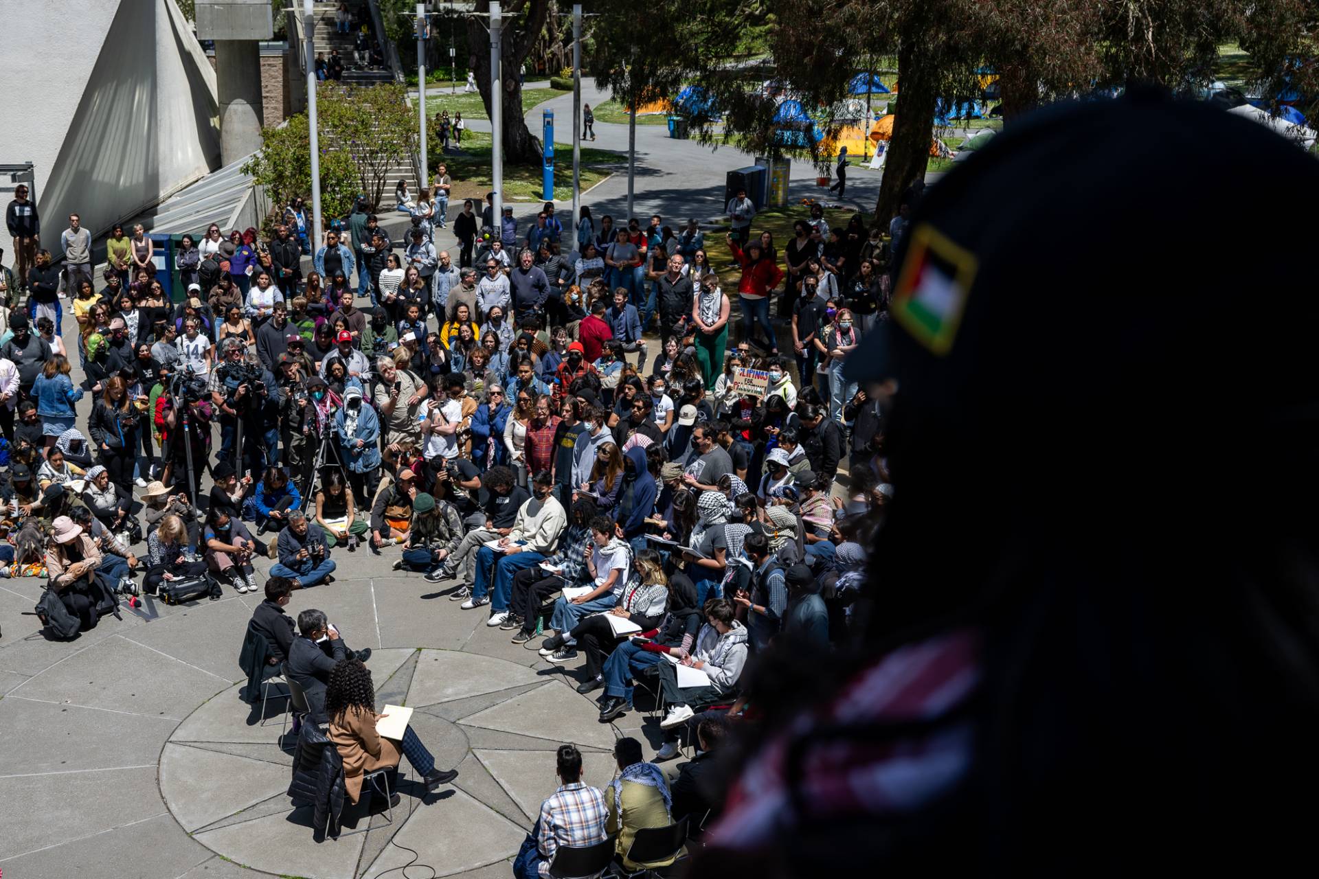 SFSU President Begins Negotiations With Campus Gaza Protesters | KQED