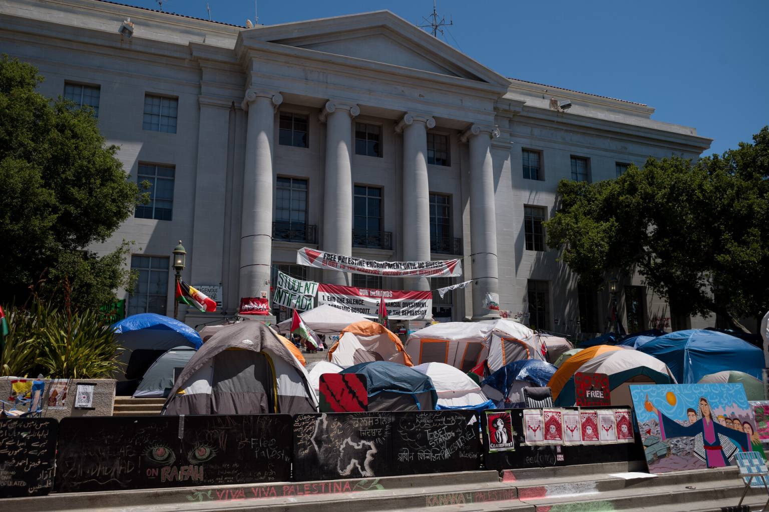 UC Berkeley Commencement Ceremony Disrupted by Student Protests | KQED