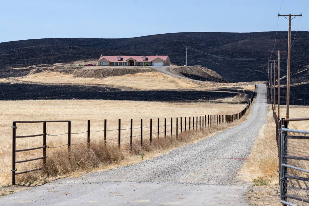 Residents Return Home After Frantic Evacuation From Fast-Moving Corral ...