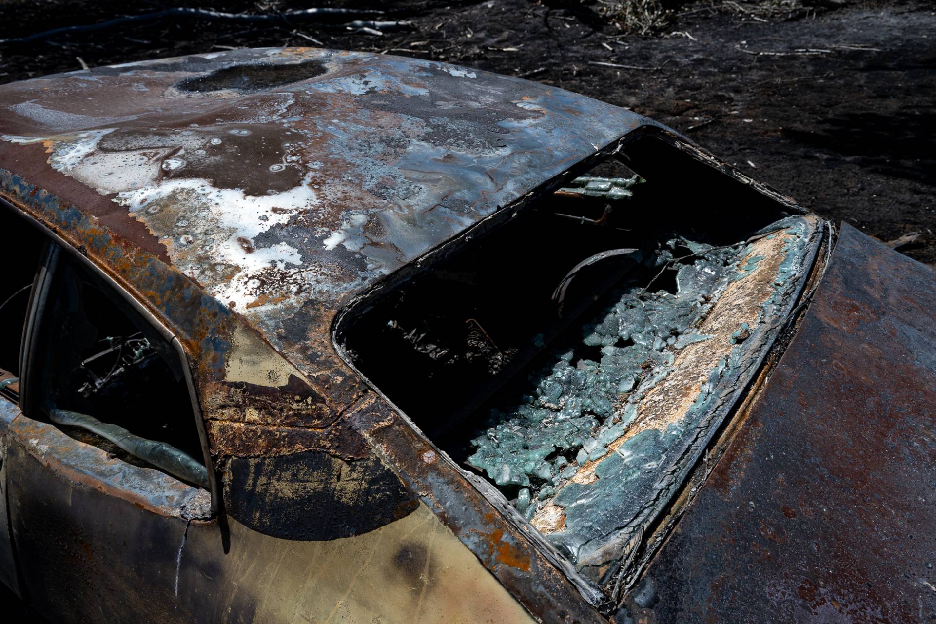 Residents Return Home After Frantic Evacuation From Fast-Moving Corral ...