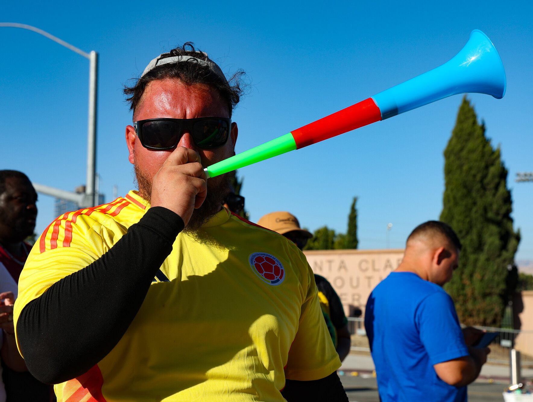 Colombian Fans Shine in Bay Area's Last Copa América Match | KQED