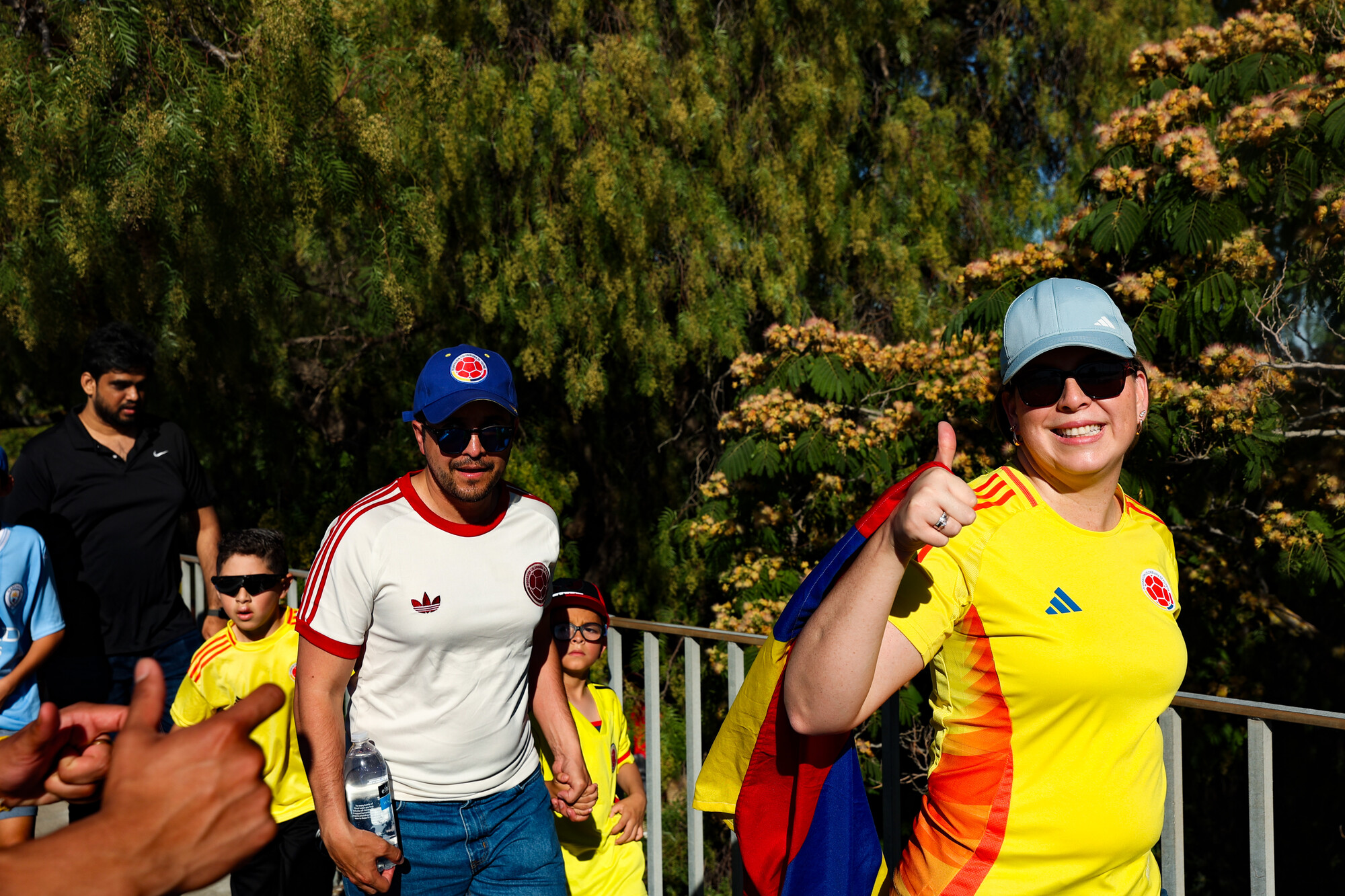 Colombian Fans Shine in Bay Area's Last Copa América Match | KQED