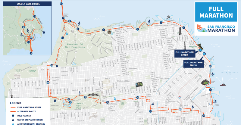 SF Marathon 2024: Routes, Road Closures and How to Watch This Weekend ...