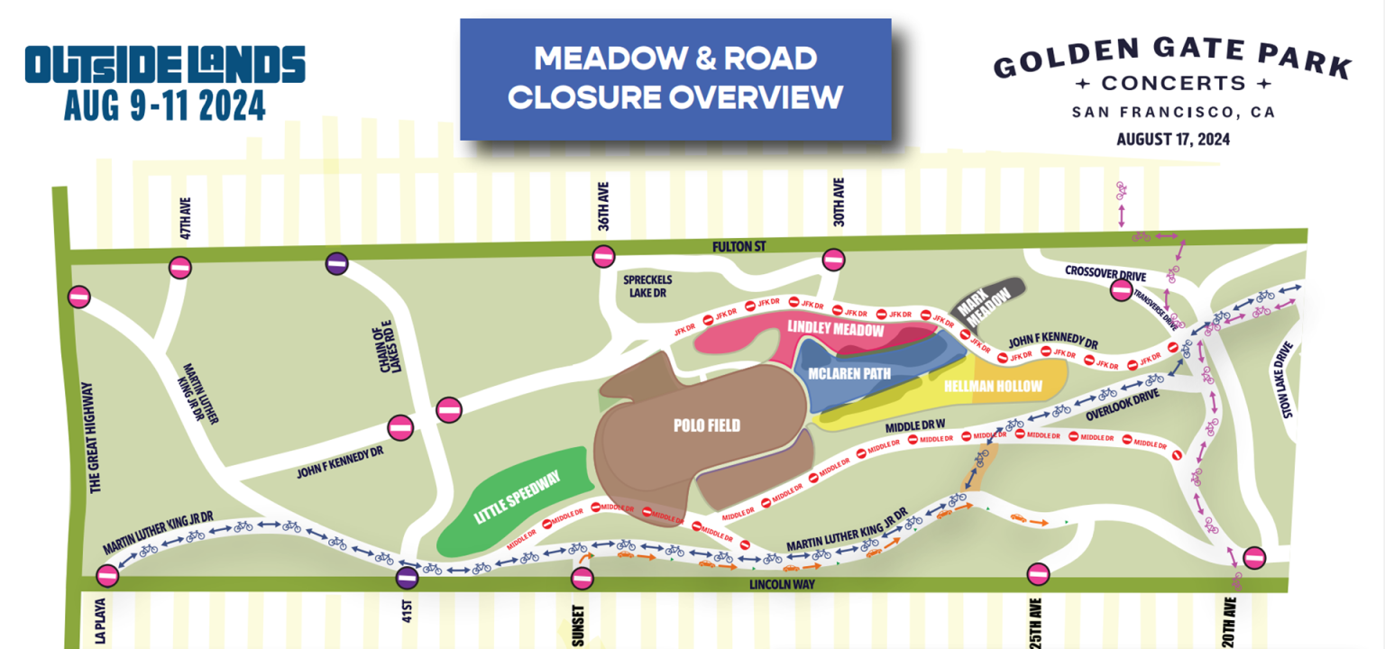 Outside Lands 2024: From Parking and Road Closures to Will Call, Food ...
