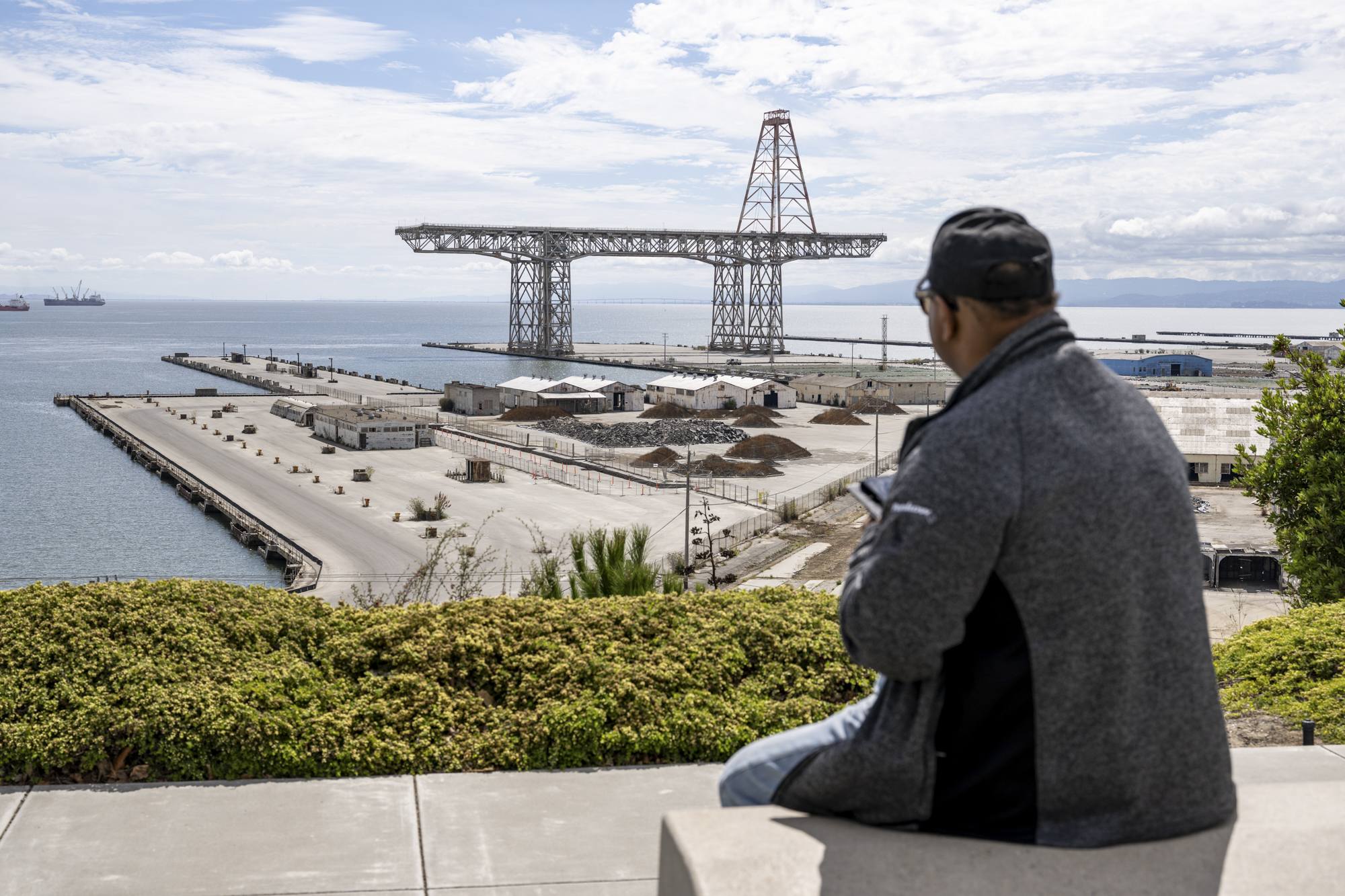 Hunters Point Shipyard History Aerial Photograph Of Hunter's Point