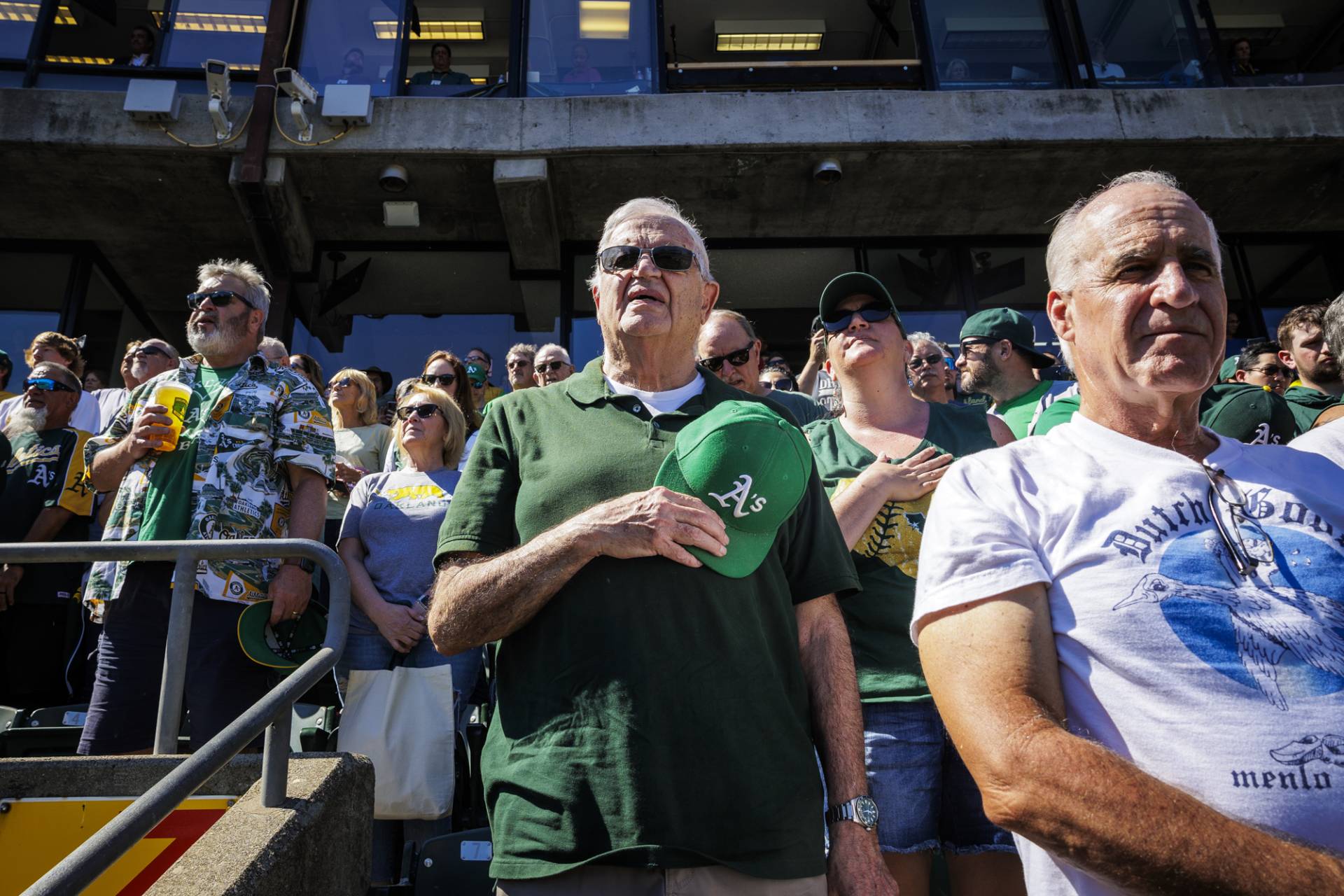 Photos: Fans Flood Coliseum to Bid Emotional Farewell to A's at Last ...