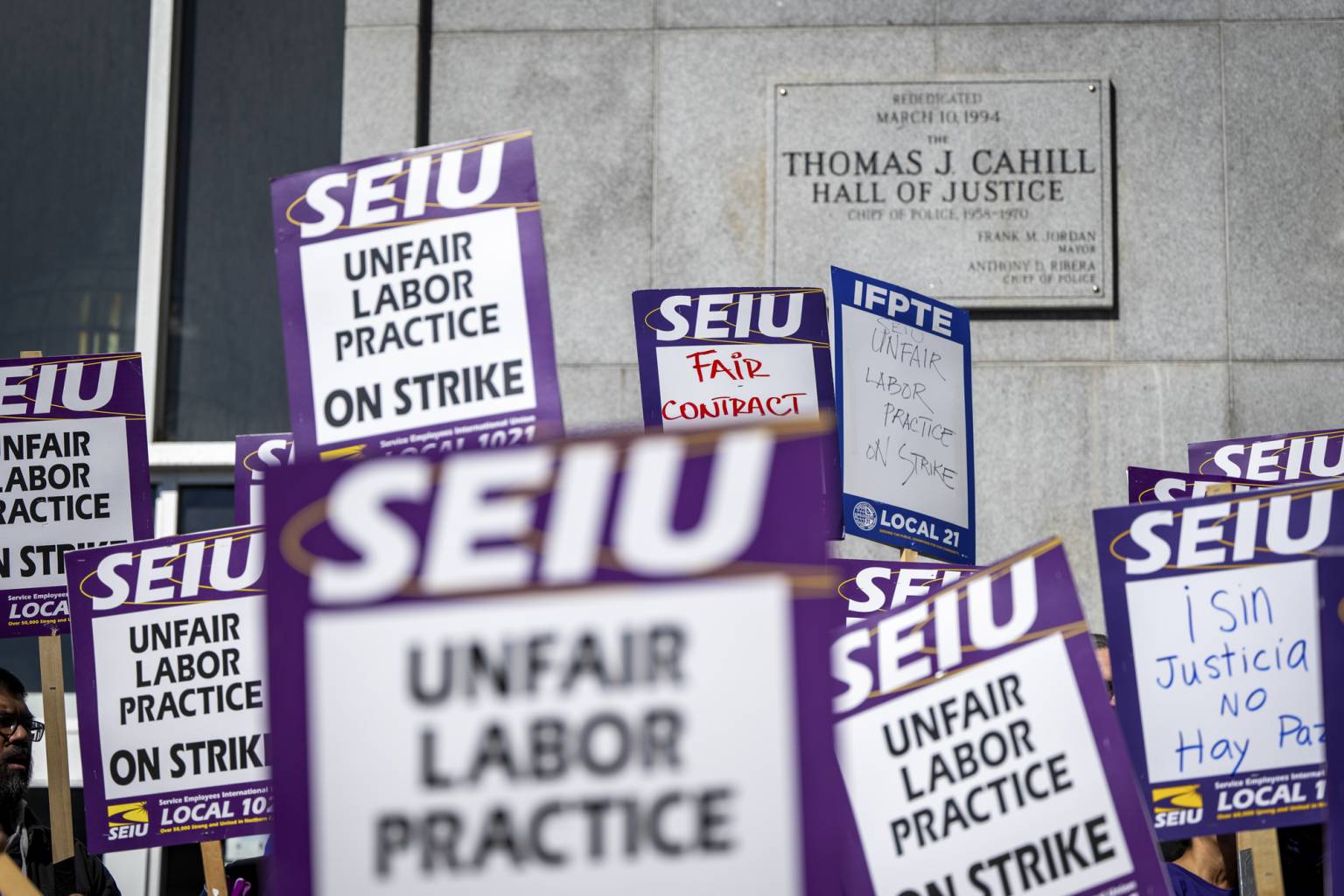 San Francisco Courthouse Clerks Strike, Shutting Down High-Profile ...