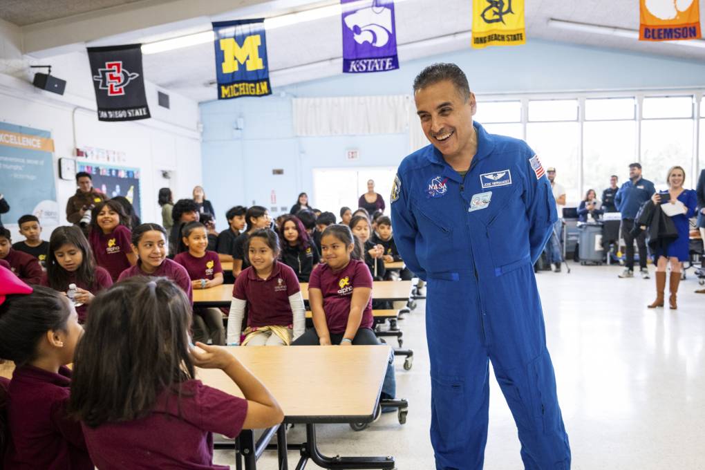 At a San José School, a Cosmic Visit From Astronaut José Hernández | KQED