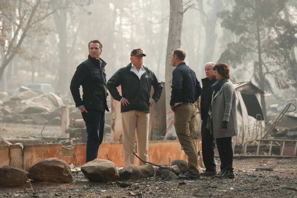 Newsom Invites Trump to Visit LA Fire Zones Amid Worries He'll Block ...