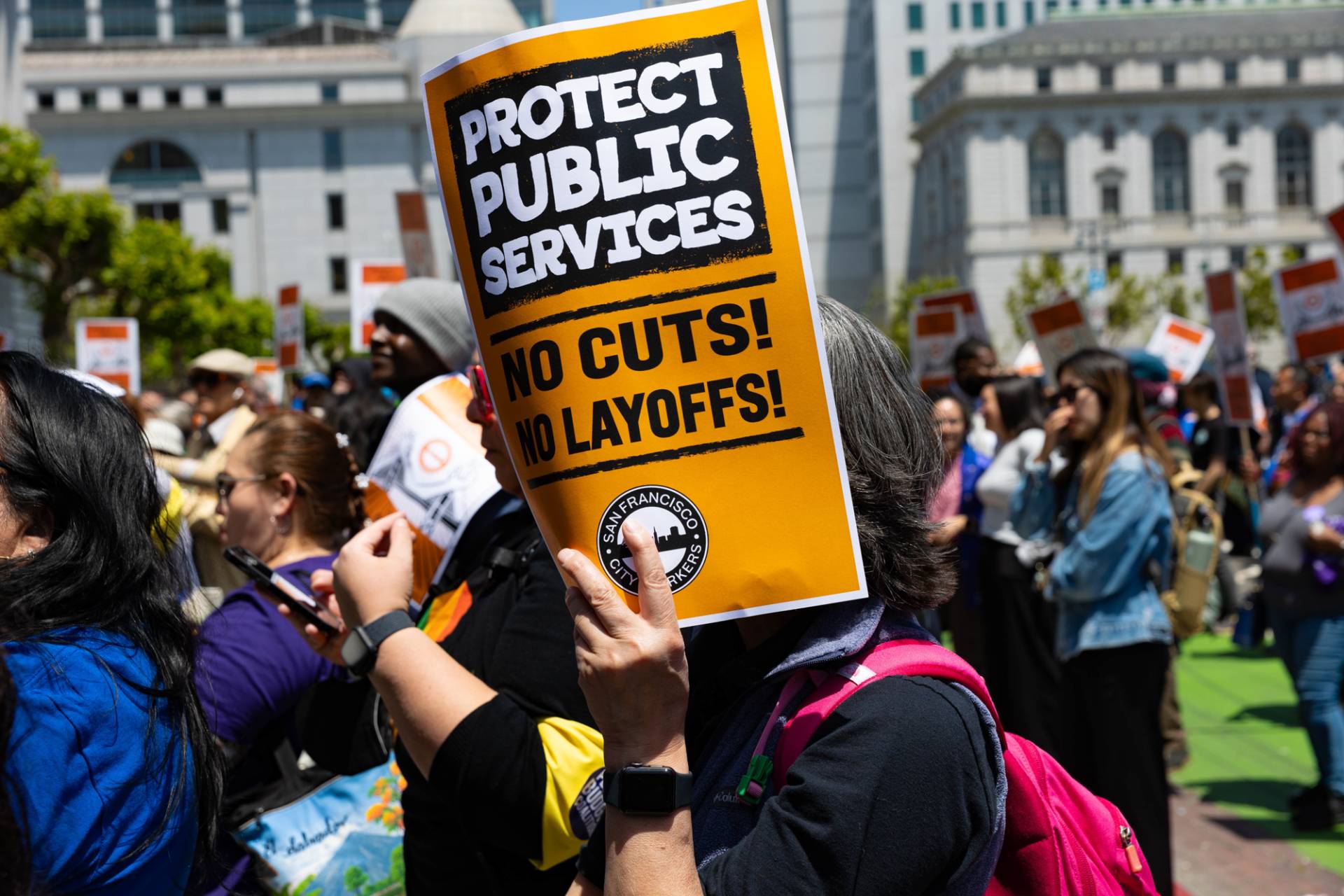SF Labor Unions, Community Groups Decry Budget Cuts at City Hall | KQED