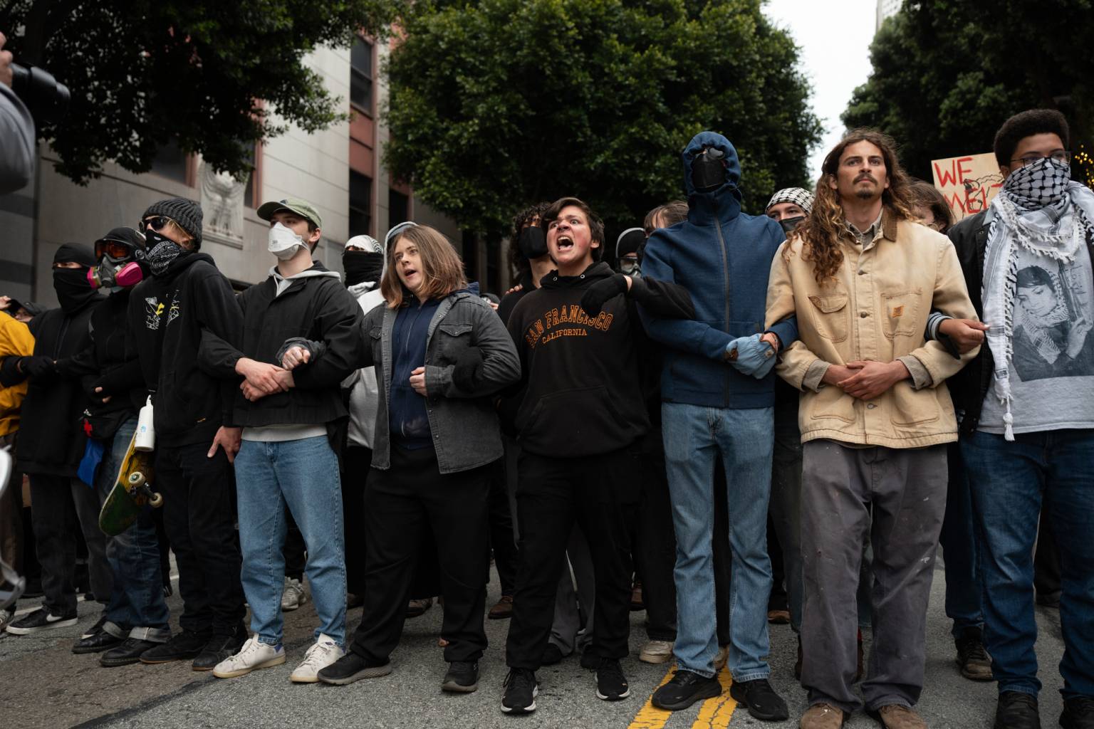 Over 150 Arrested in SF Protest, Dozens More Than Police First Reported ...