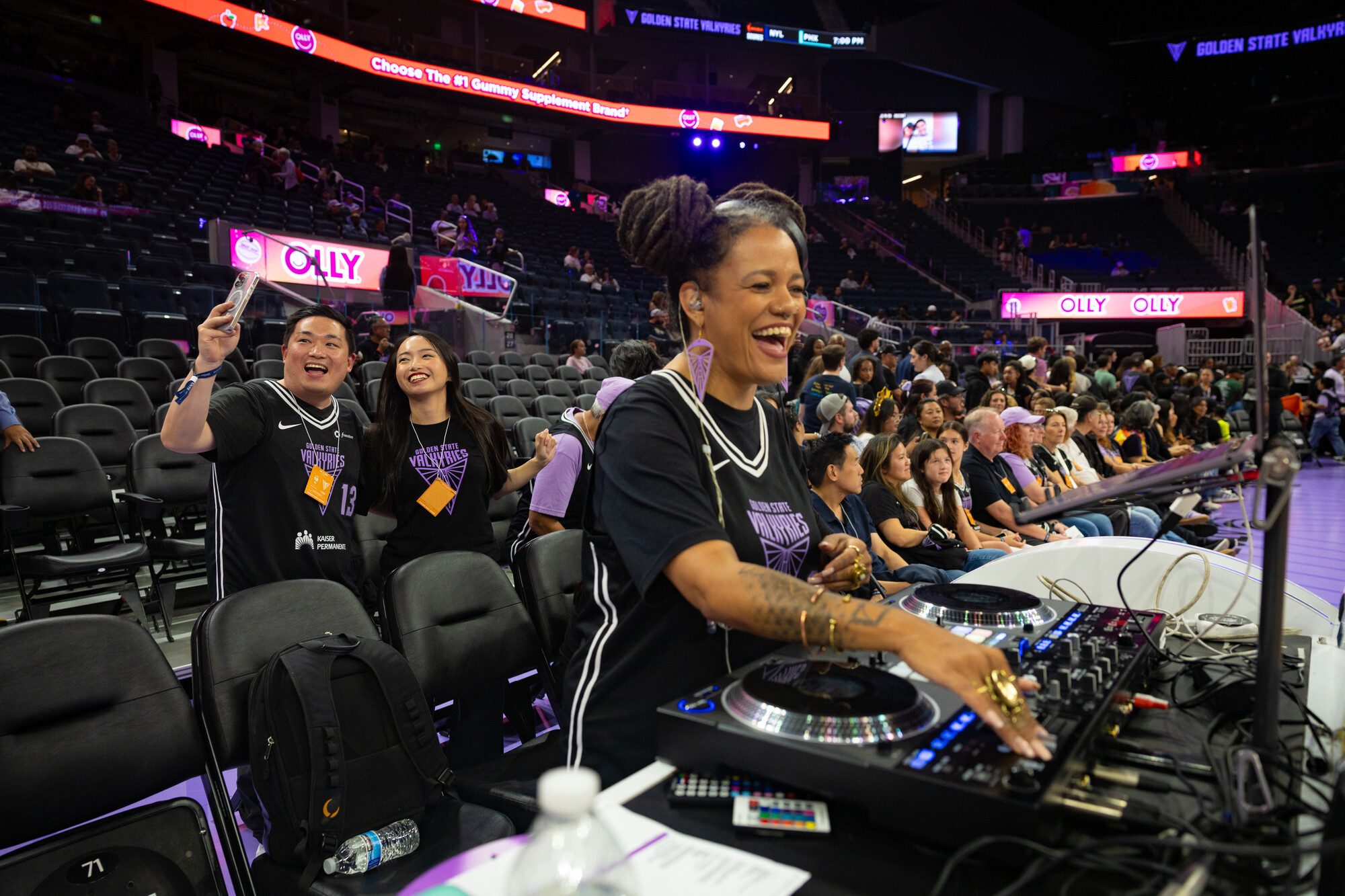 Meet the Valkyries' DJs Whose Job Is to Make Ballhalla Go Wild | KQED