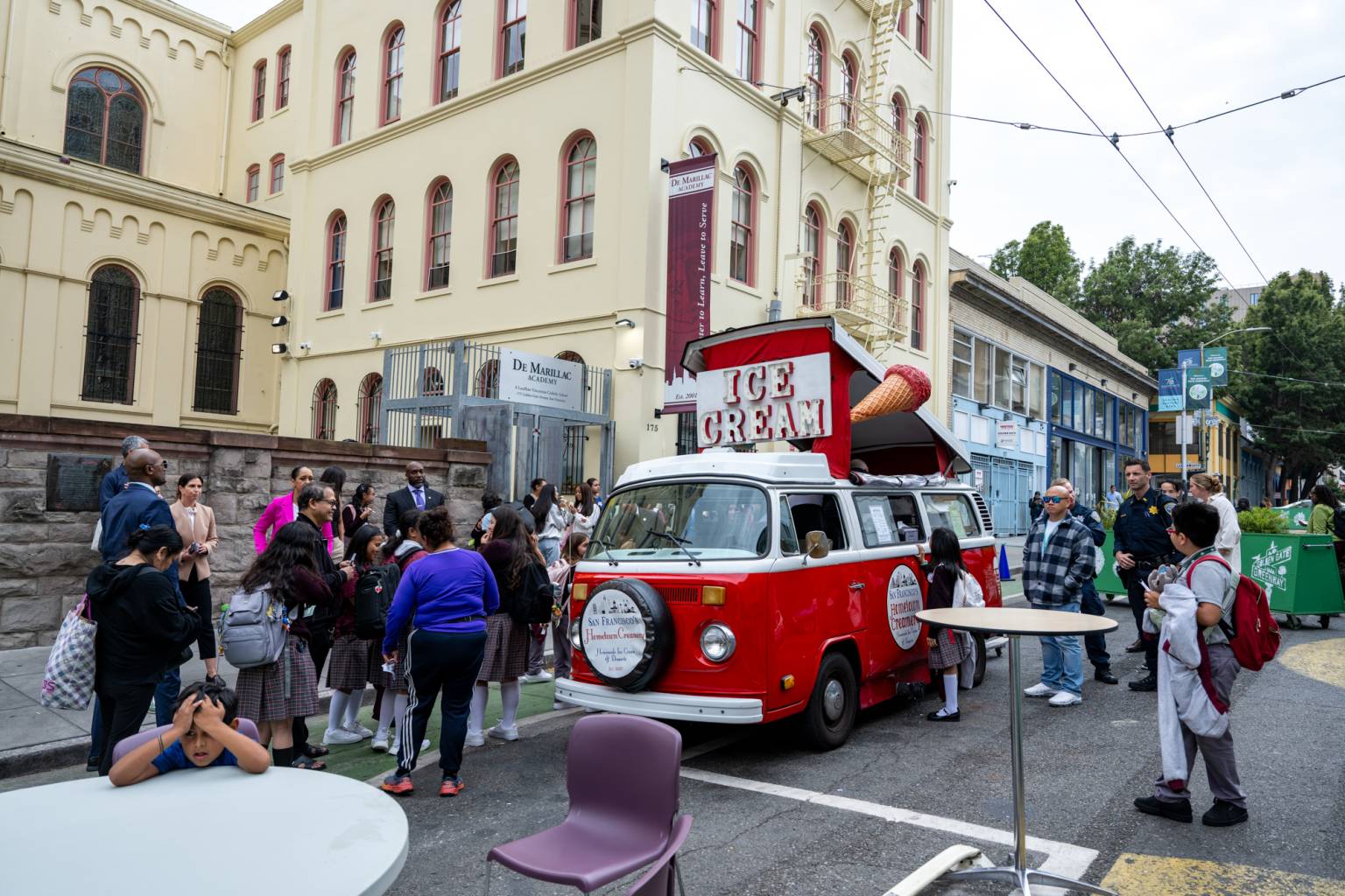 Neighbors Host Ice Cream Social for Kids in SF's Tenderloin, Where ...