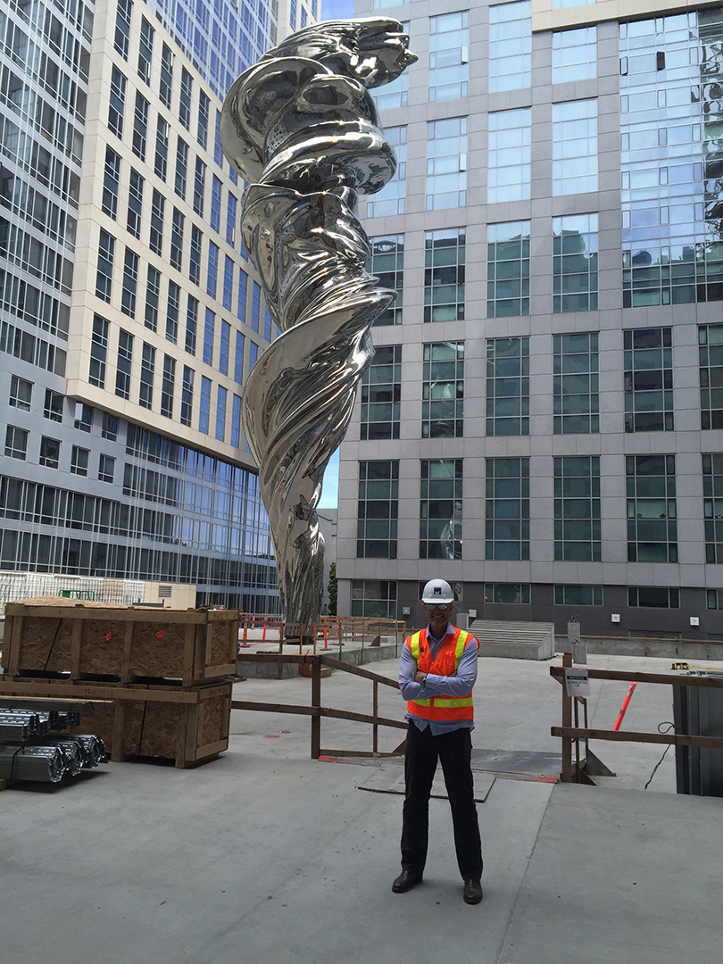 New 92-Foot Statue, Tallest in the City, Unveiled in Downtown San ...