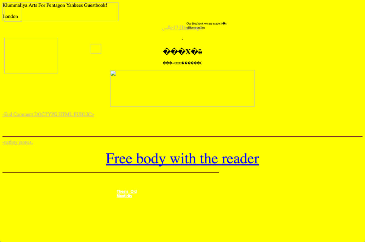 Celebrating the Bright Lights, Big GeoCities of the Early Internet | KQED