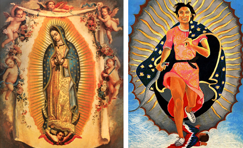 Virgin of Guadalupe Collage-Making Provides Healing in Challenging Times | KQED