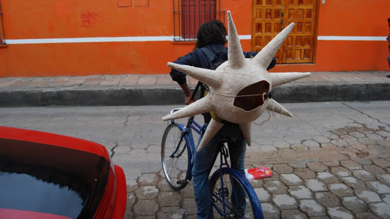 Imagining Zapatistas in Space with Rigo 23 at Anglim Gilbert Gallery | KQED