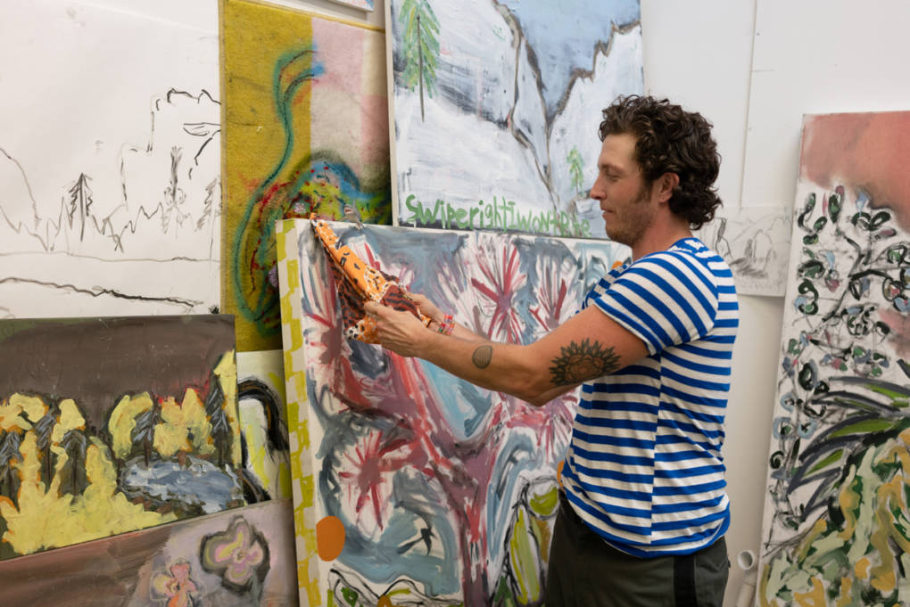 Redefining Pride: Eli Thorne Paints at the Edges of Discomfort | KQED