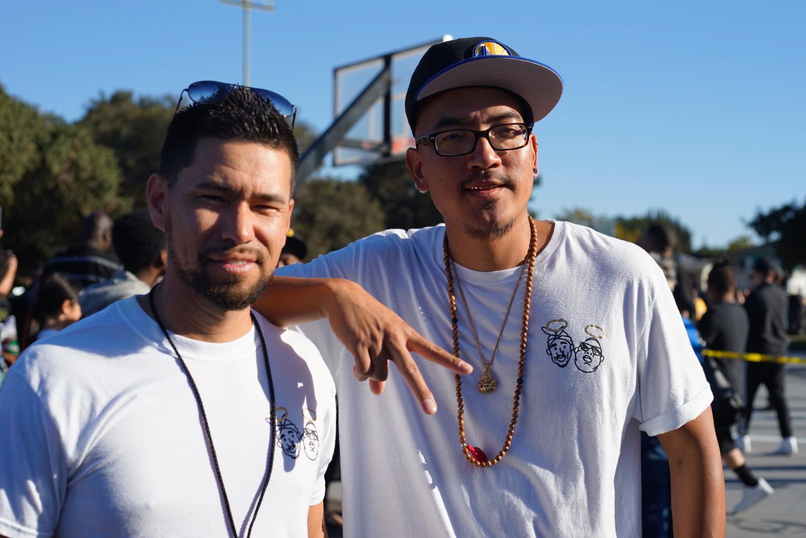 Stars Come Out for a Freshly Painted Basketball Court in West Oakland ...