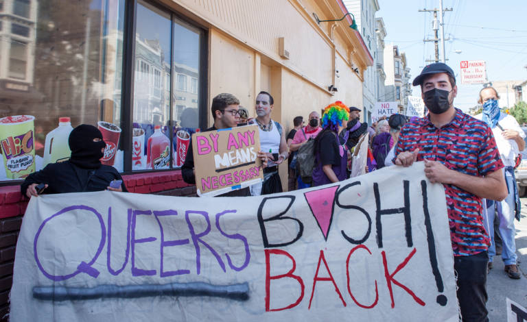 When Queer Nation 'Bashed Back' Against Homophobia with Street Patrols ...