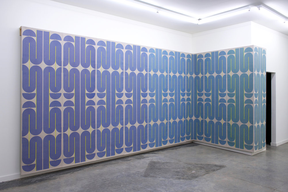 Elise Ferguson's 'June Room' Stretches Its Stripes and Curves Beyond ...