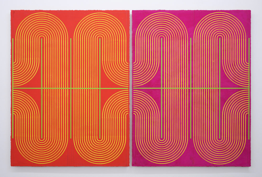 Elise Ferguson's 'June Room' Stretches Its Stripes and Curves Beyond ...
