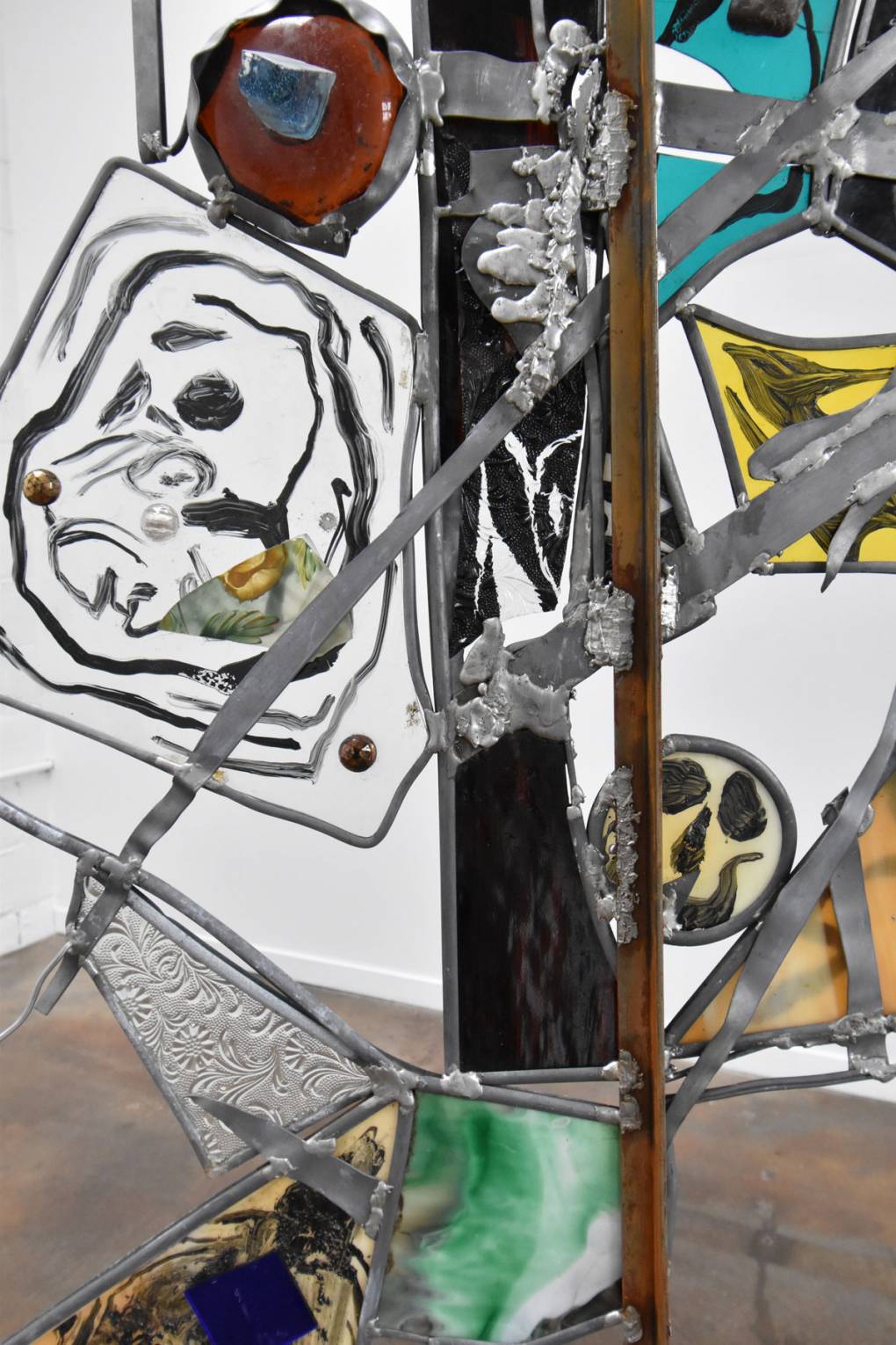 Stained Glass Evokes Life and Loss in Interface Gallery’s ‘Tissue’ | KQED