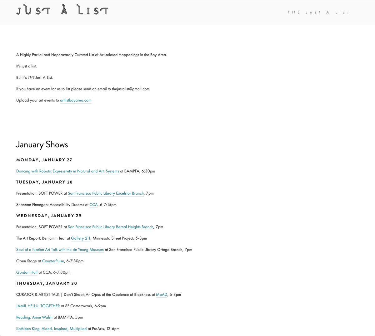If You Build an Events Listing Site in 2020, Will People Come? | KQED