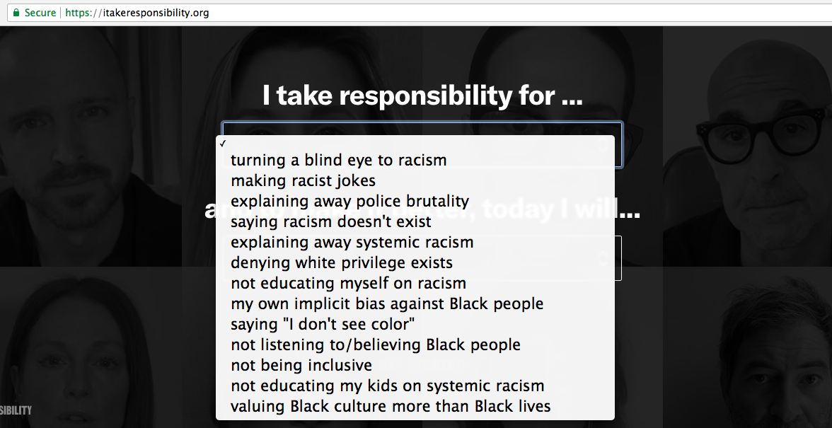 Anti-Racism Celeb PSA ‘I Take Responsibility’ is the New ‘Imagine’ | KQED