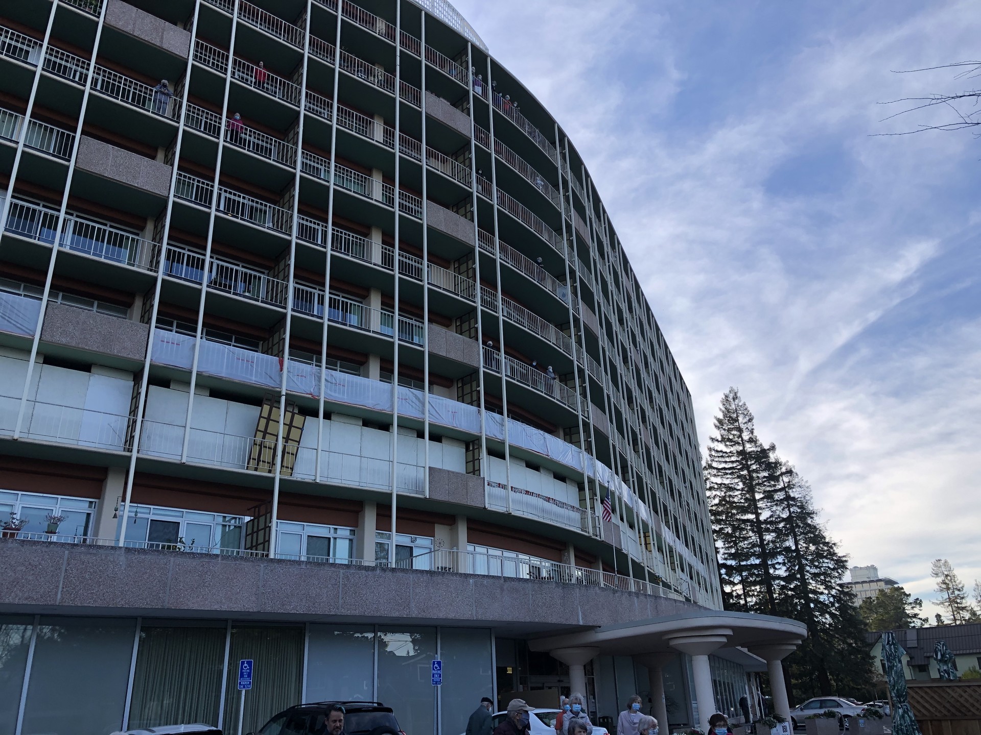 Sidewalk Serenade Brings Valentine's Day Spirit to Seniors Stuck ...