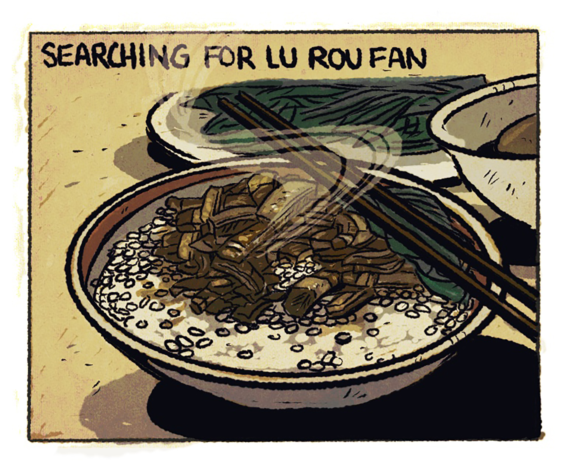 Comic: Searching for Lu Rou Fan in the Bay Area | KQED