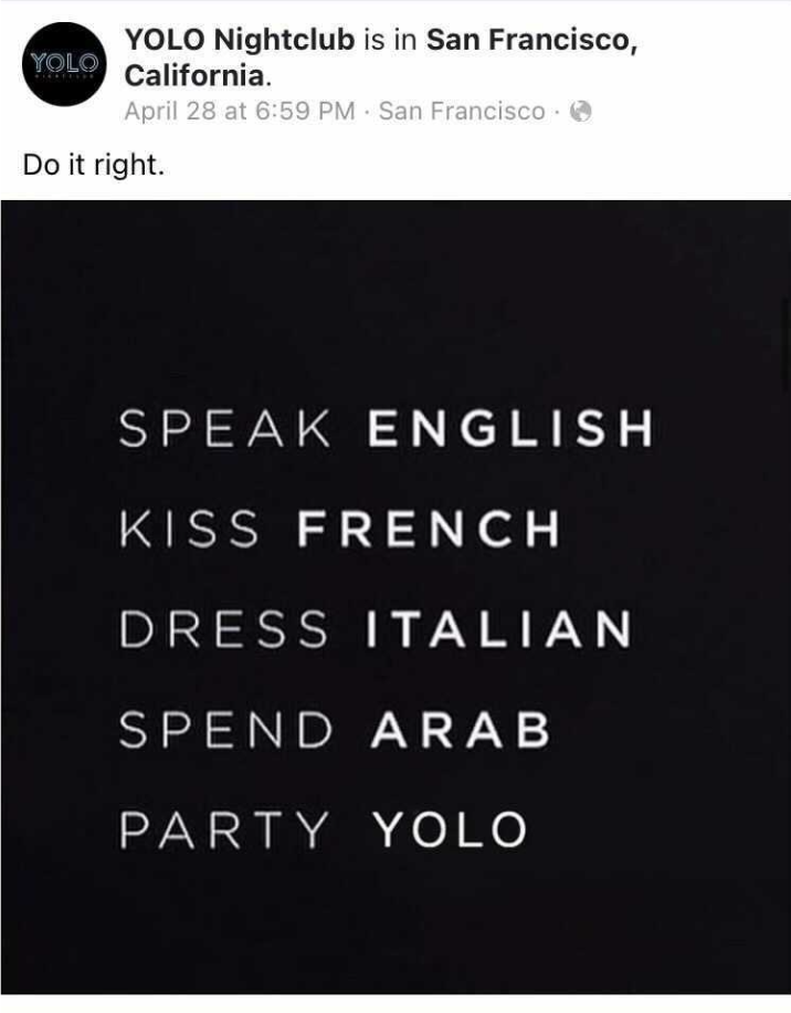 I Went to YOLO—the Nightclub That Replaced Slim's—So You Don't Have To ...