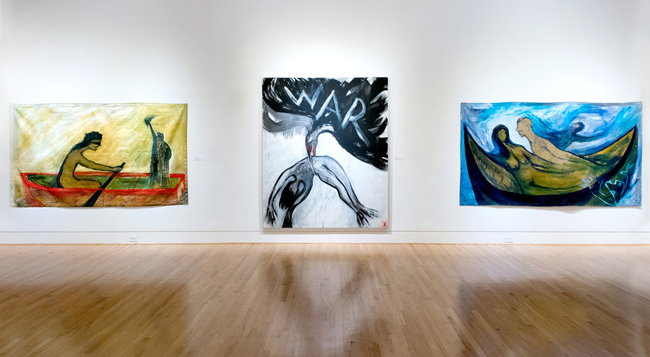Review: Lawrence Ferlinghetti’s Paintings at Triton Museum | KQED