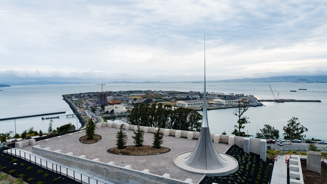 New Public Art Makes a Point Above Yerba Buena Island | KQED