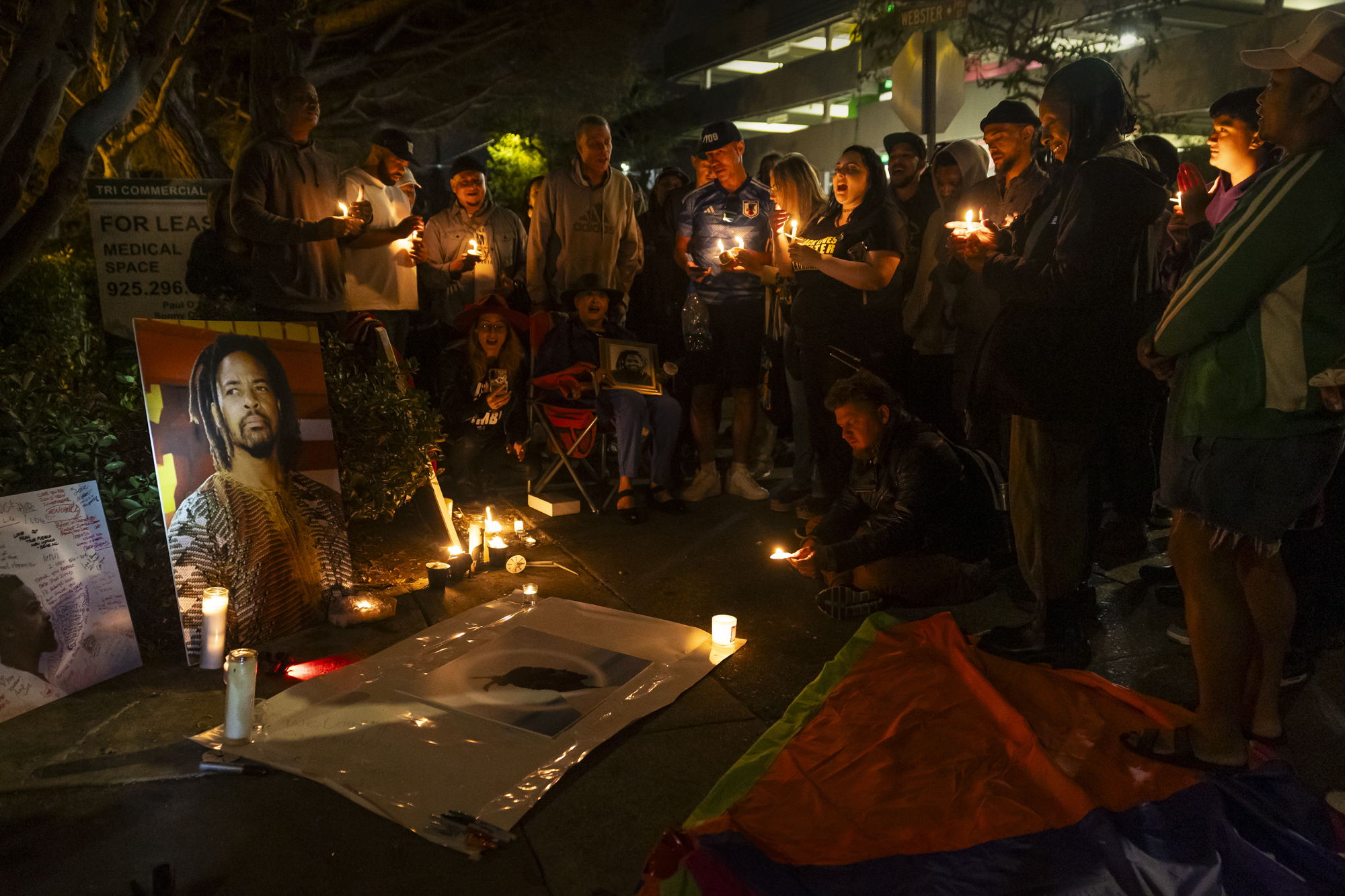 At Vigil for Bay Area Rapper Zumbi, Renewed Calls for Criminal Charges | KQED