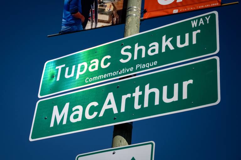 'Tupac Shakur Way' Unveiled in Oakland as Rap Icon Gets His Own Street ...