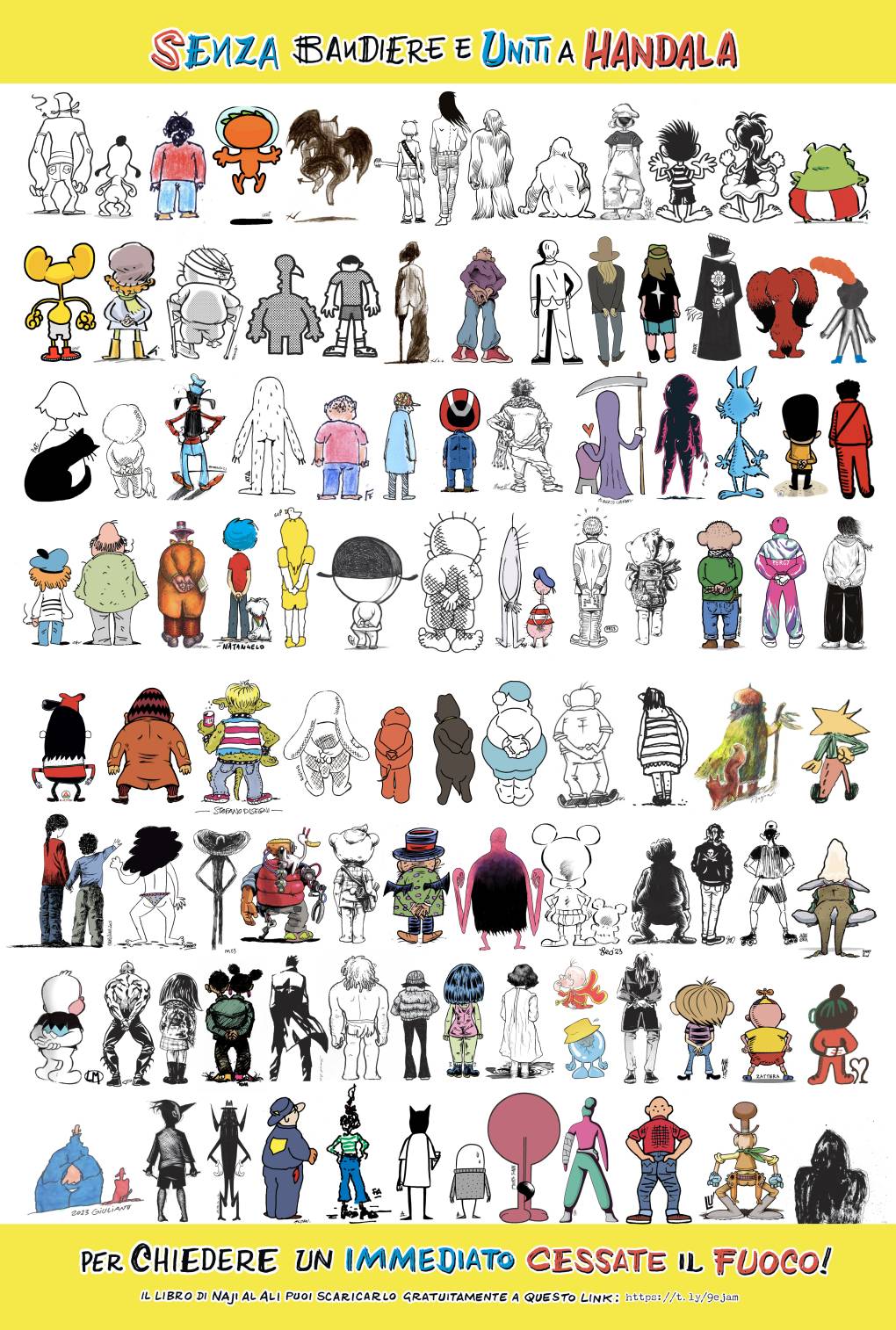 Handala, the Palestinian Cartoon by Naji al-Ali, Lives on in Protest | KQED