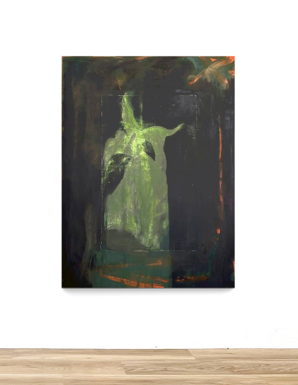 ‘Call of the Void’ at 1599fdT: Unsettling Lime-Hued Paintings | KQED
